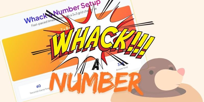 Whack a Number